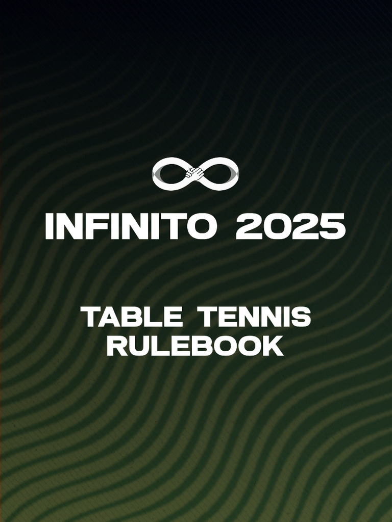 Tabletennis Rulebook | PDF | Sports | Ball Games