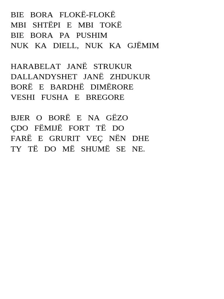 Bie Bora Flokë | PDF