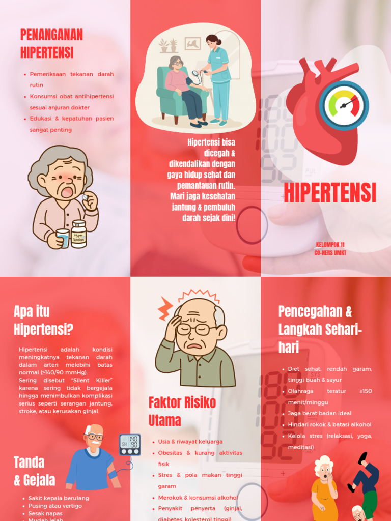 Leaflet Hipertensi | PDF