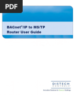 BACnet MS/TP Wiring and Protocol Guide | PDF | Network Topology ...