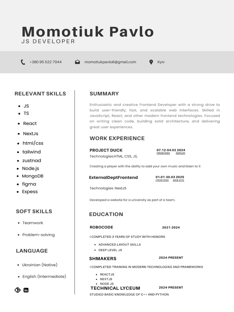 Resume | PDF