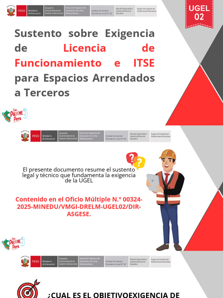 Licencia e ITSE para Espacios Arrendados | PDF