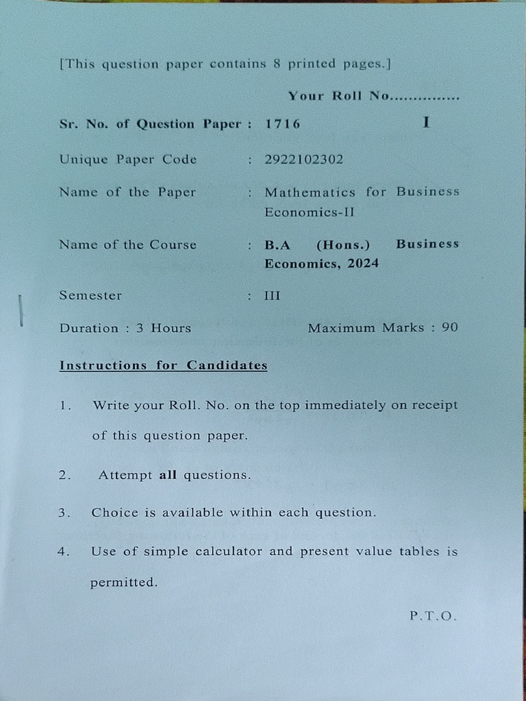 MBE2 PYQ | PDF | Function (Mathematics) | Production Function