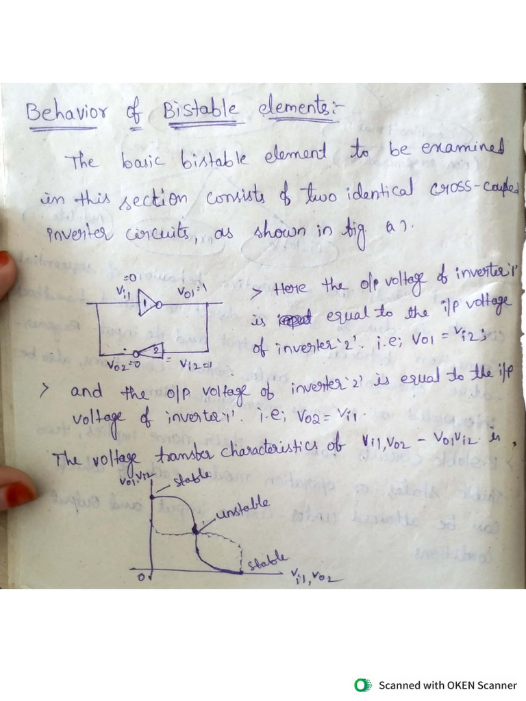 Behaviour of Bistable | PDF