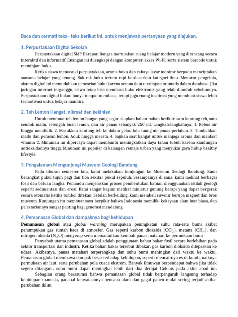 Lkpd Teks 1234.PDF | PDF