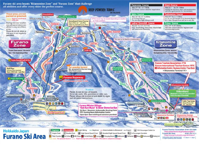 Furano Trail Map | PDF