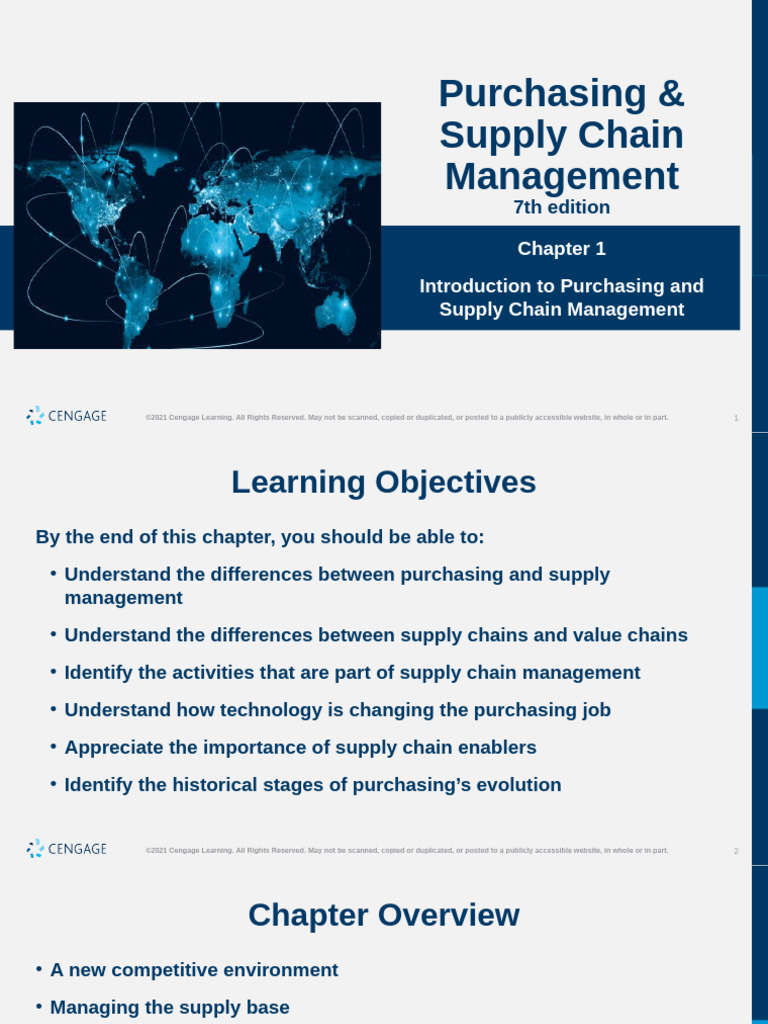Introduction to Supply Chain Management | PDF | Supply Chain | Supply ...