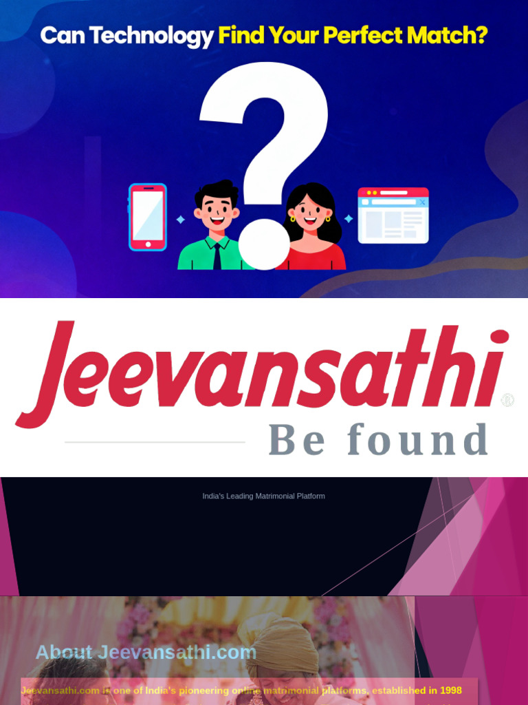Jeevansathi.com: India's Matrimonial Leader | PDF | Mobile App | Ios