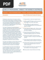 NMBI Code of Conduct for Nurses 2025 | PDF | Midwife | Nursing