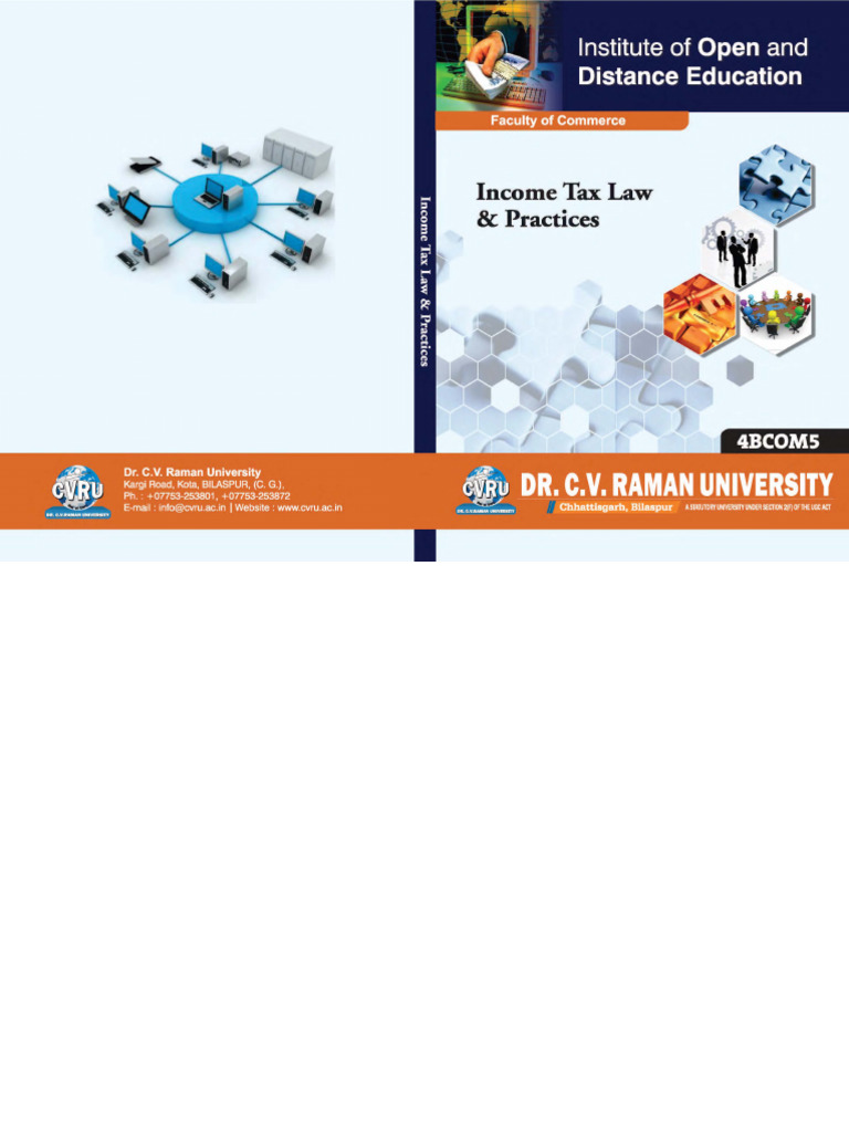 Income Tax Law and Practice Overview | PDF | Trade | Income