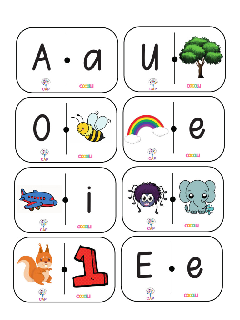 Vocales Dominó | PDF