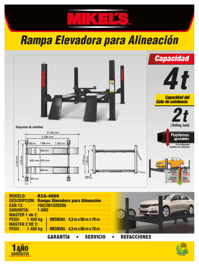 Rea-4000 Ficha Te Cnica | PDF