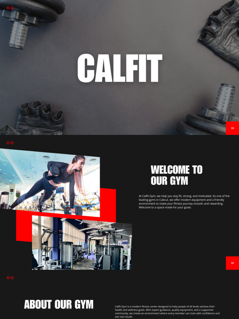 Calfit GYM Presentation | PDF