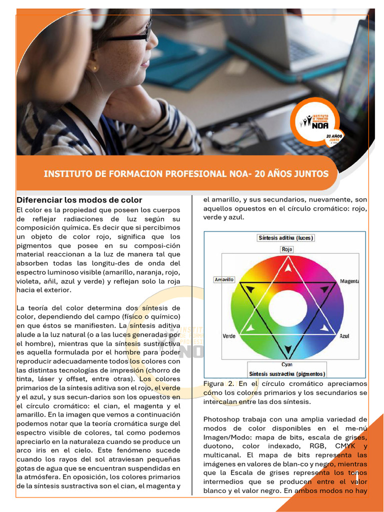 Modos de Color en Diseño Gráfico | PDF | Color | Matiz