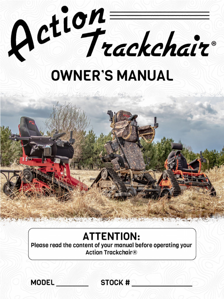 Action Trackchair User Guide and Safety | PDF | Battery Charger | Light ...