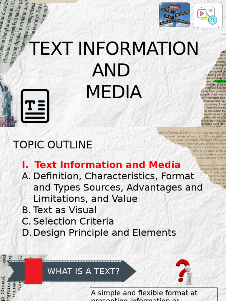 Understanding Text Information and Media | PDF | Typefaces | Serif