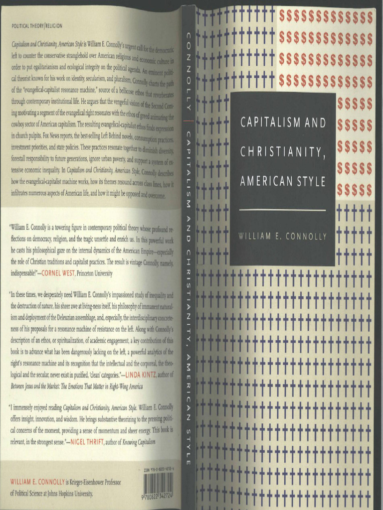 William E. Connolly - Capitalism and Christianity, American Style-Duke ...