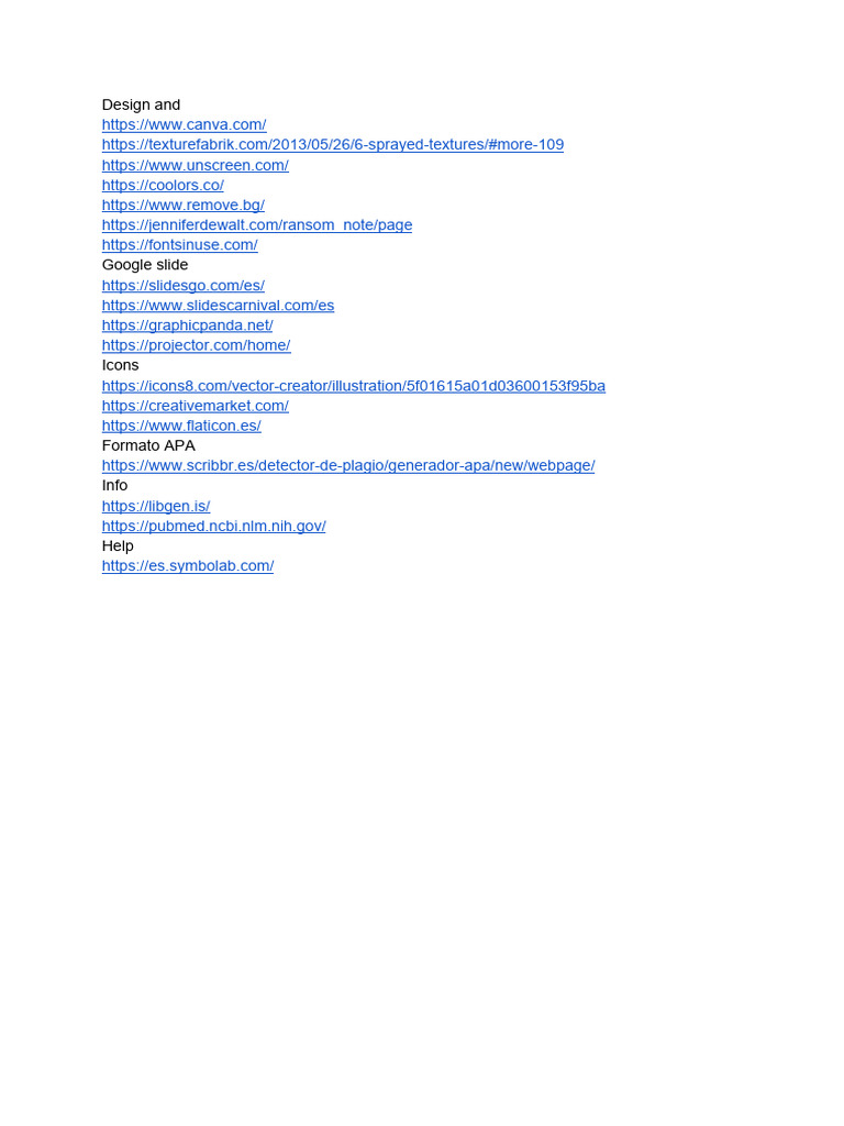 Useful Websites | PDF