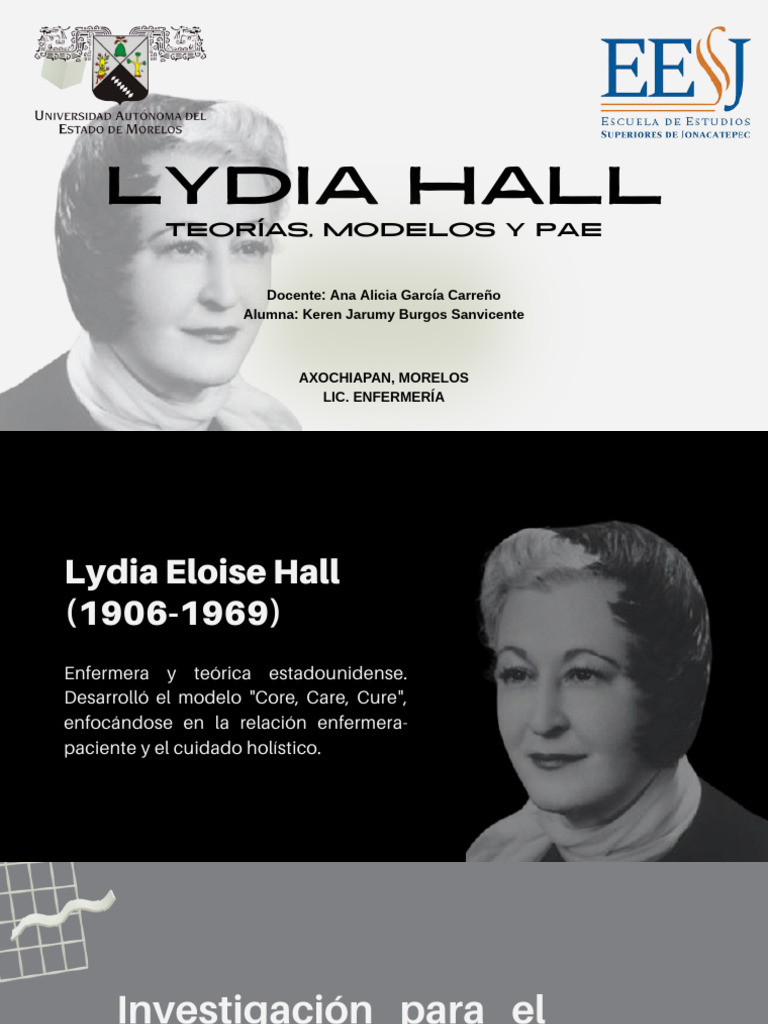 Modelo "Core, Care, Cure" de Lydia Hall | PDF