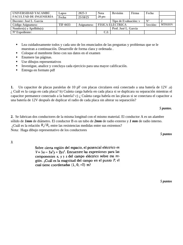 Evaluación Escrita 2 | PDF
