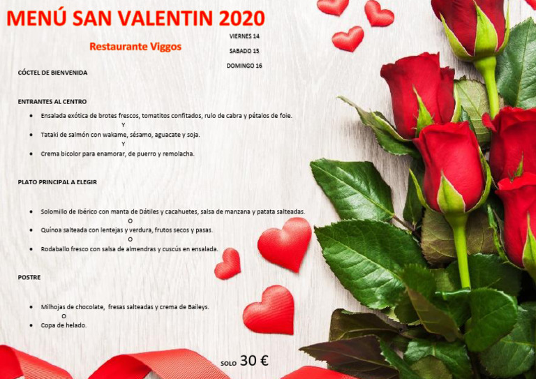 Menu Español | PDF