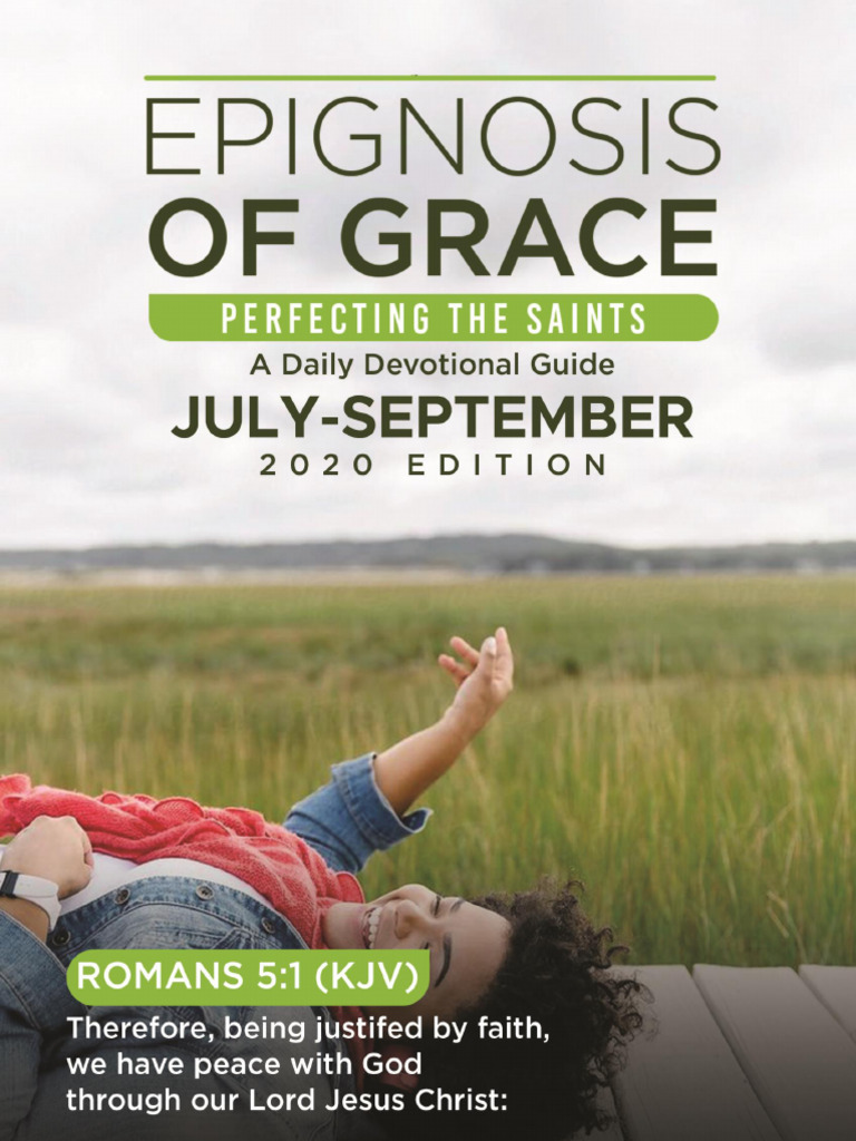 Epignosis of Grace July - Sept. 2020 | PDF | Logos (Christianity) | Jesus