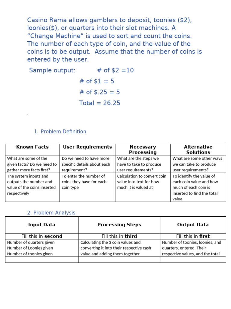 Casino Rama | PDF | Computer Programming | Computing