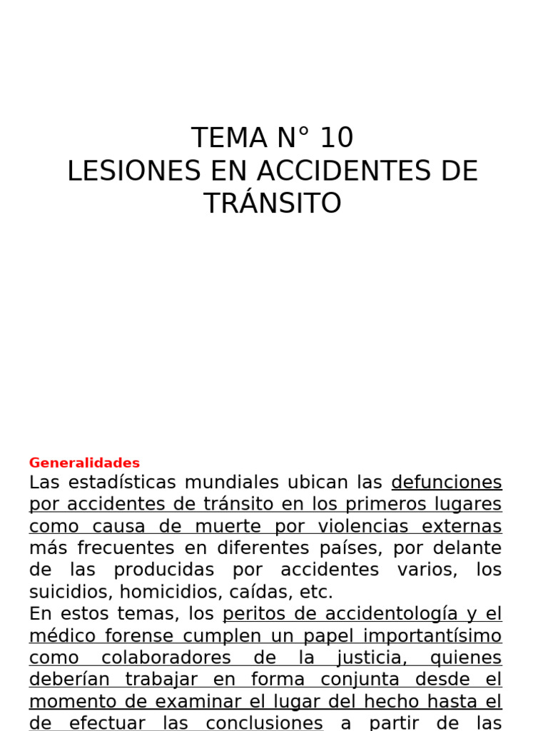Tema 10 Transito | PDF | Rodilla | Peatonal