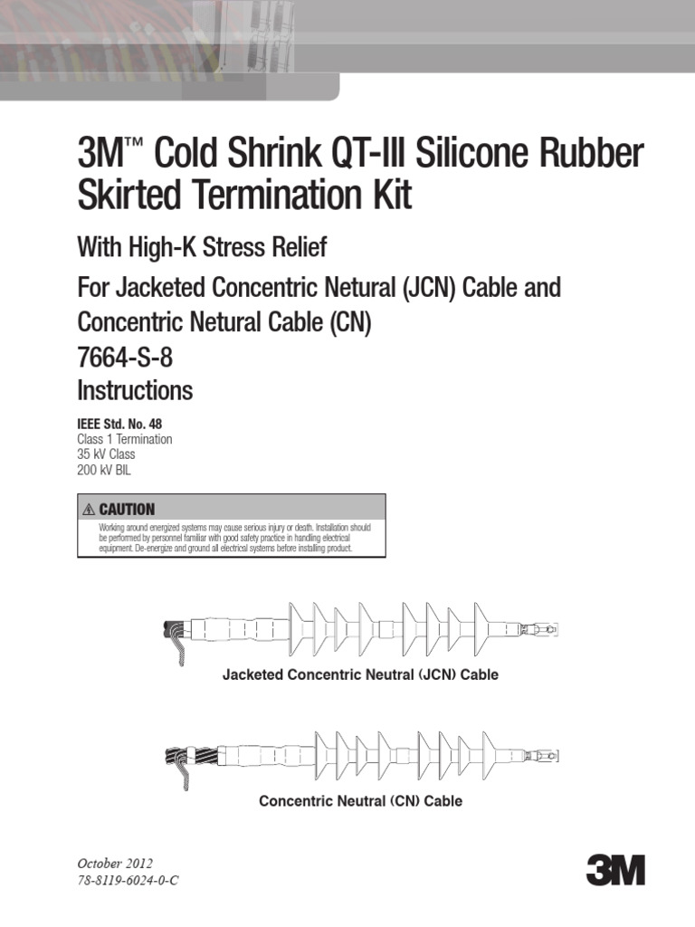 7664-S-8 JCN Instruction Sheet | PDF | Electrical Connector | Wire