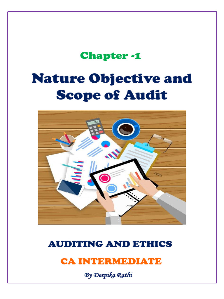 Chp-1 Nature, Objective Scope of Audit | PDF | Audit | Internal Control