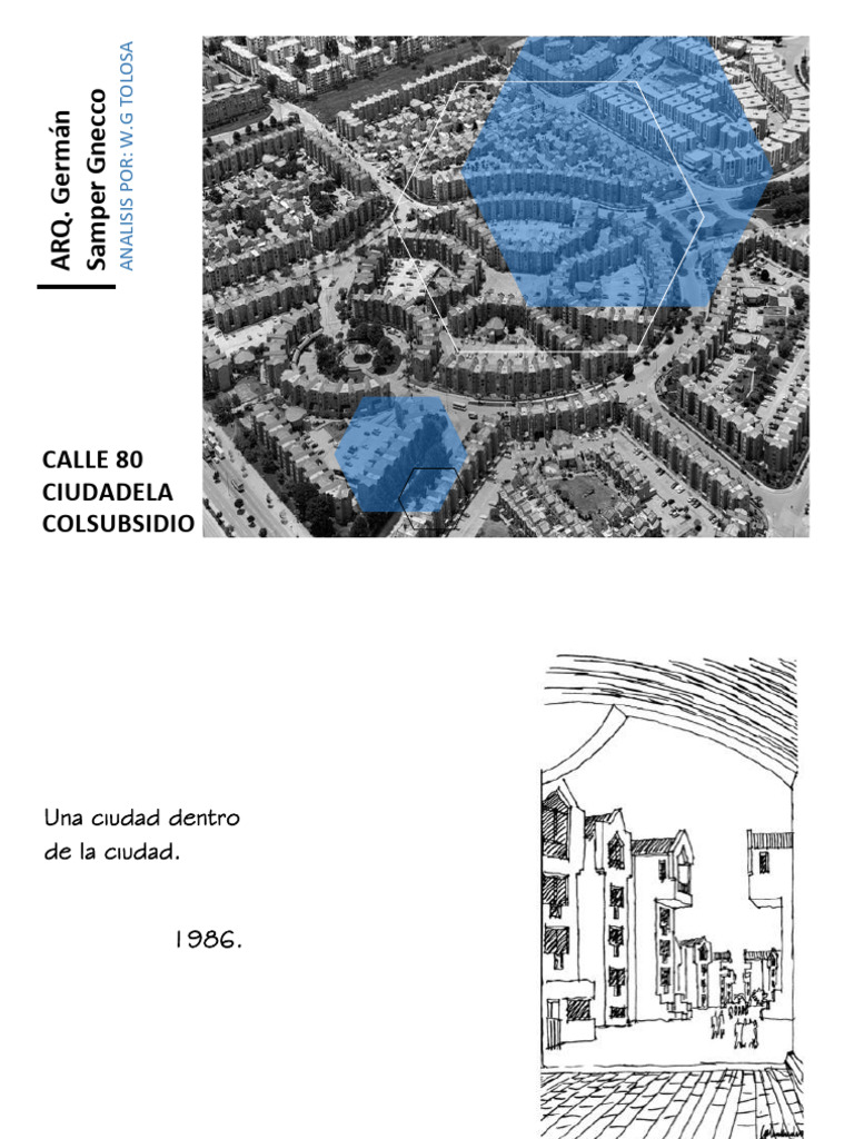 ANALISIS CIUDADELA COLSUBSIDIO - W.G TOLOSA. GRUPO 1 | PDF