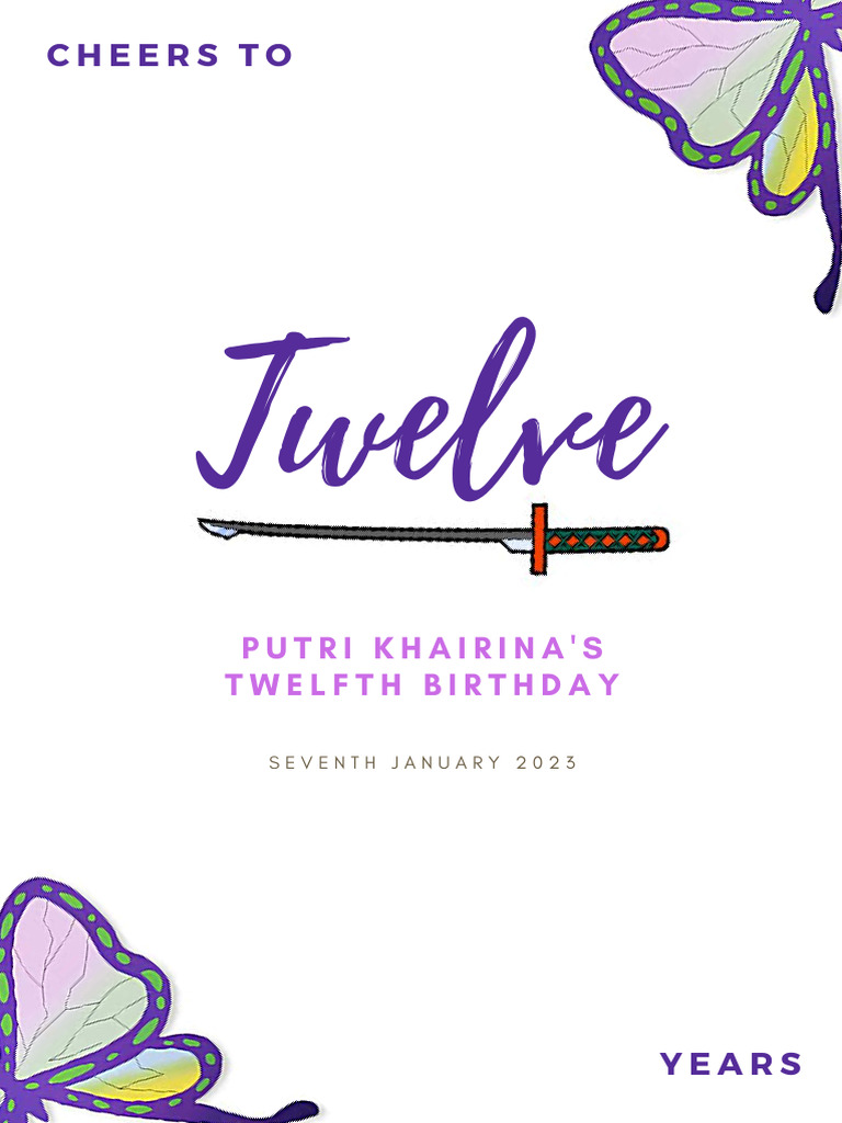 Adik's Birthday | PDF