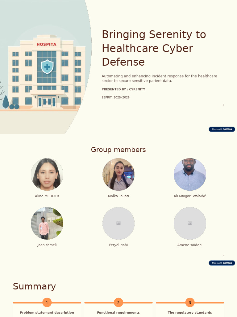 Bringing Serenity To Healthcare Cyber Defense | PDF | Security ...