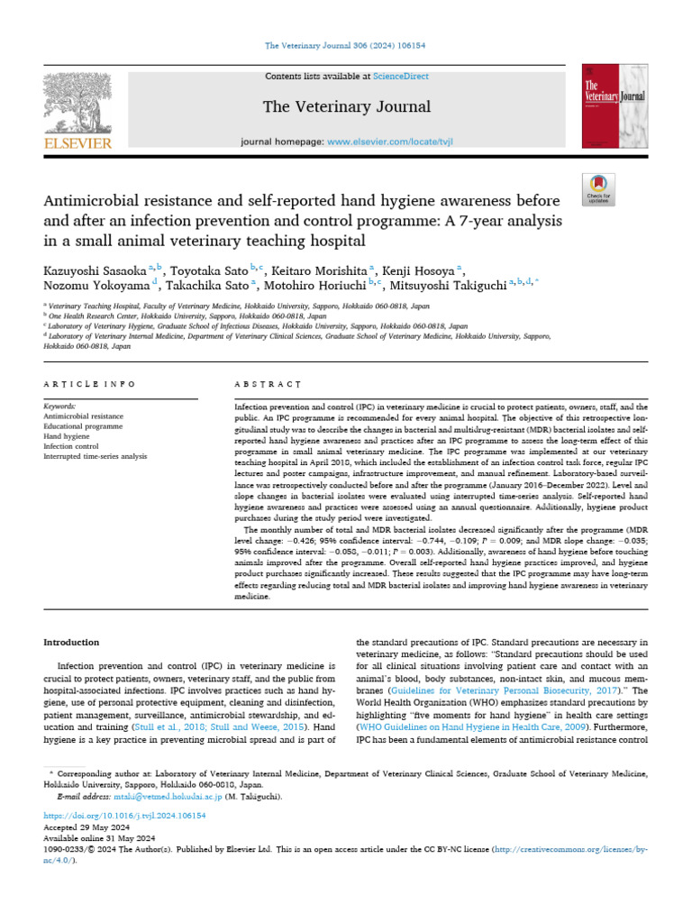 IPC Program Impact on Hand Hygiene Awareness | PDF | Hand Washing | Hygiene