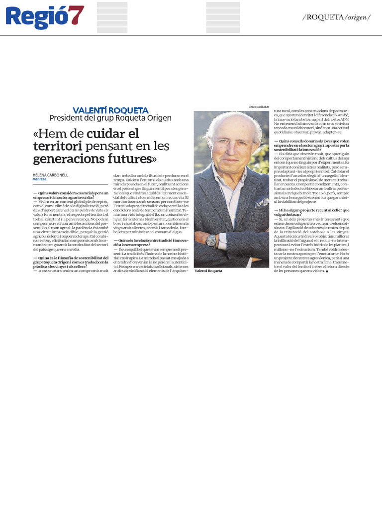 25.11.10 - Regió 7 - Valentí Roqueta | PDF