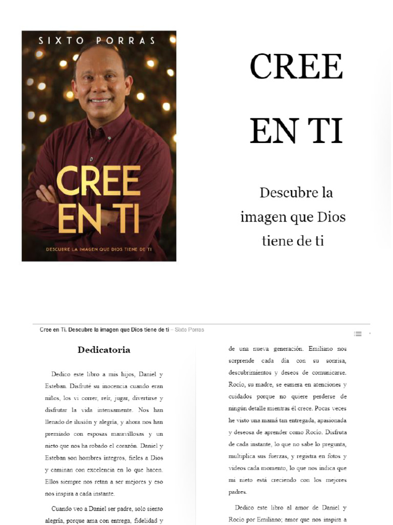 Cree en Ti | PDF