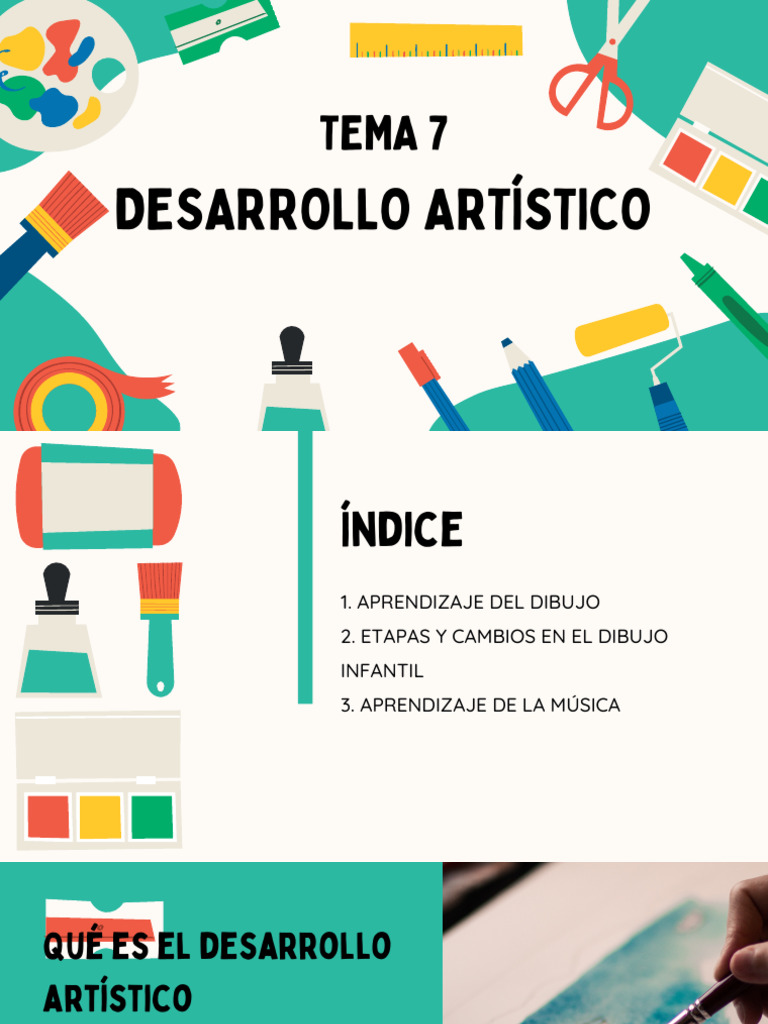 ADI PRESENTACIÓN TEMA 7 .pdf | PDF | Dibujo | Las emociones