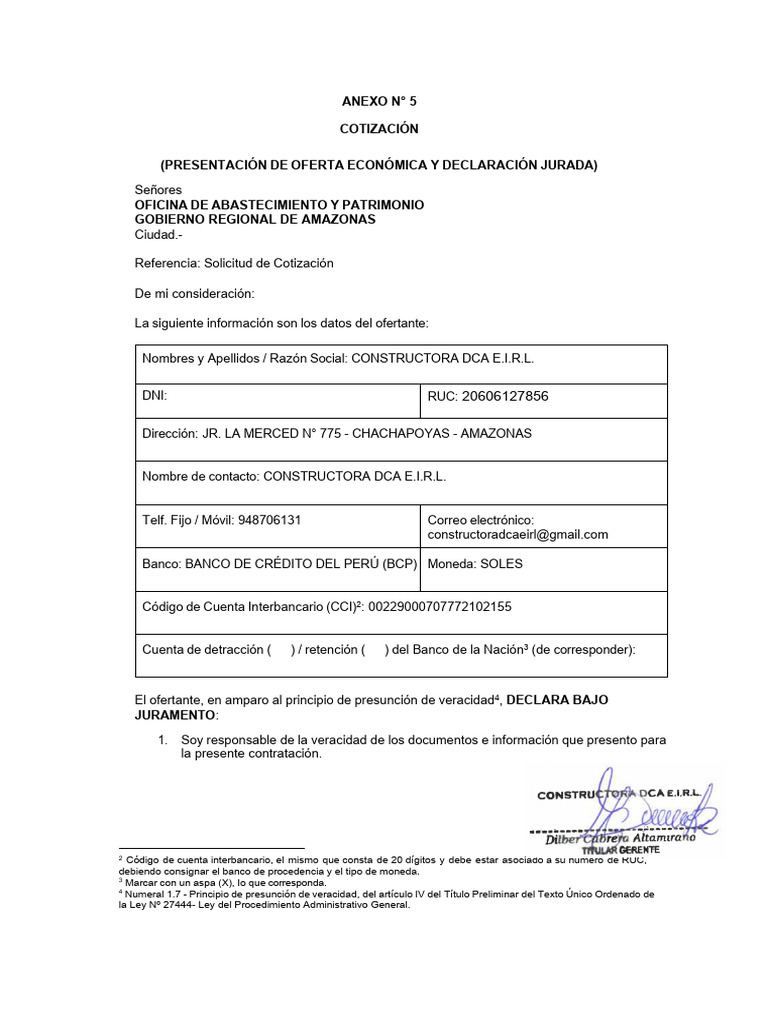1-Coti. Dca- Reubicación de Postes Bt | PDF | Estado (política ...