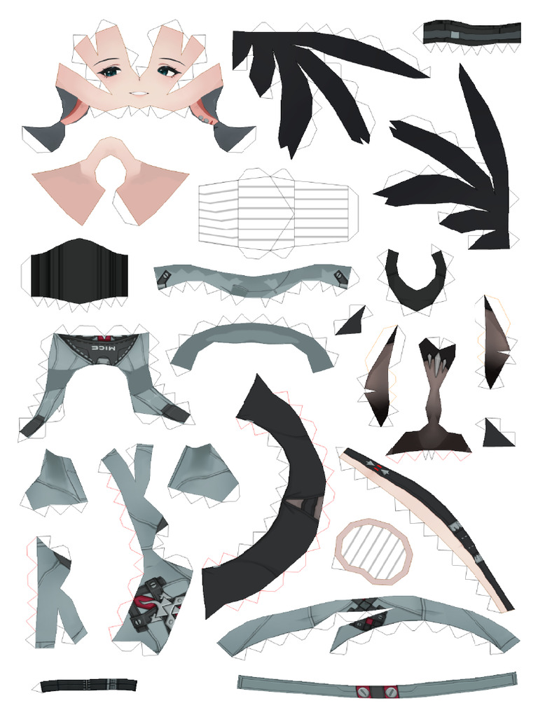 Zenless Zone Zero Jane Doe 34cm | PDF