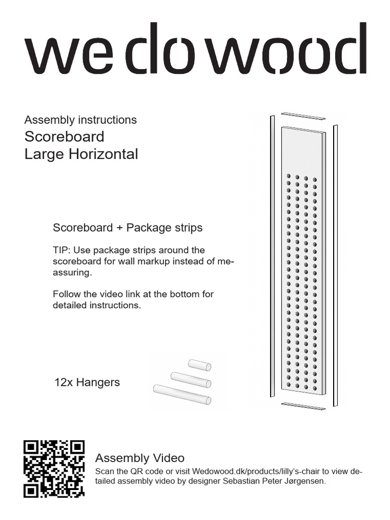 Scoreboard Large Horizontal | PDF