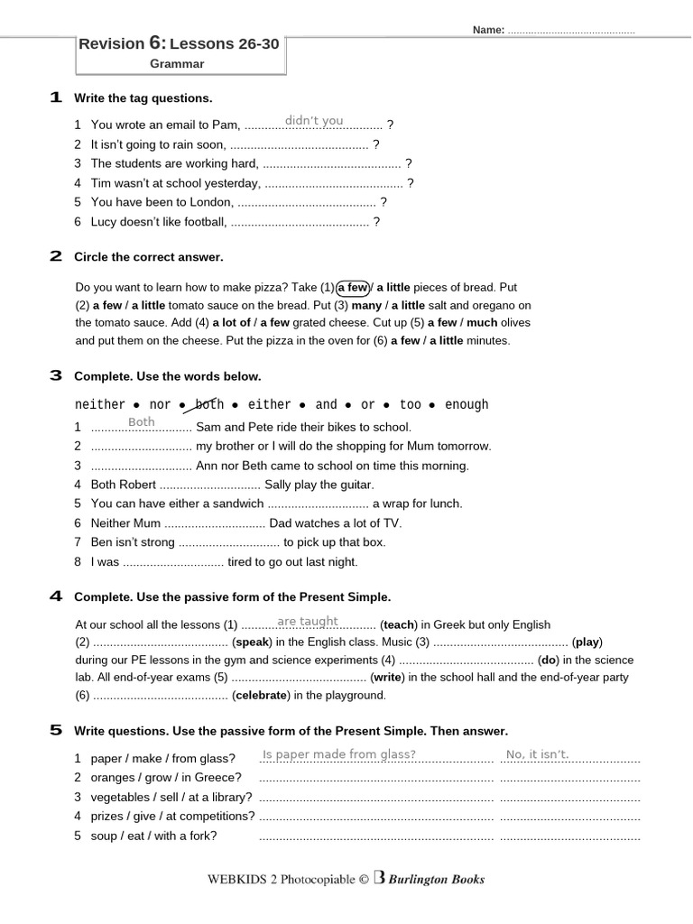 Webkids2 TRM Rev6-Grammar 15986 | PDF