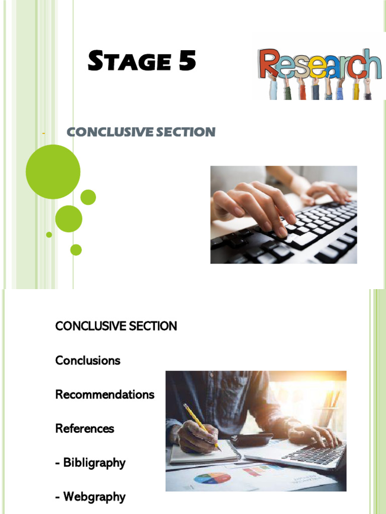 Stage 5 Conclusive Section | PDF