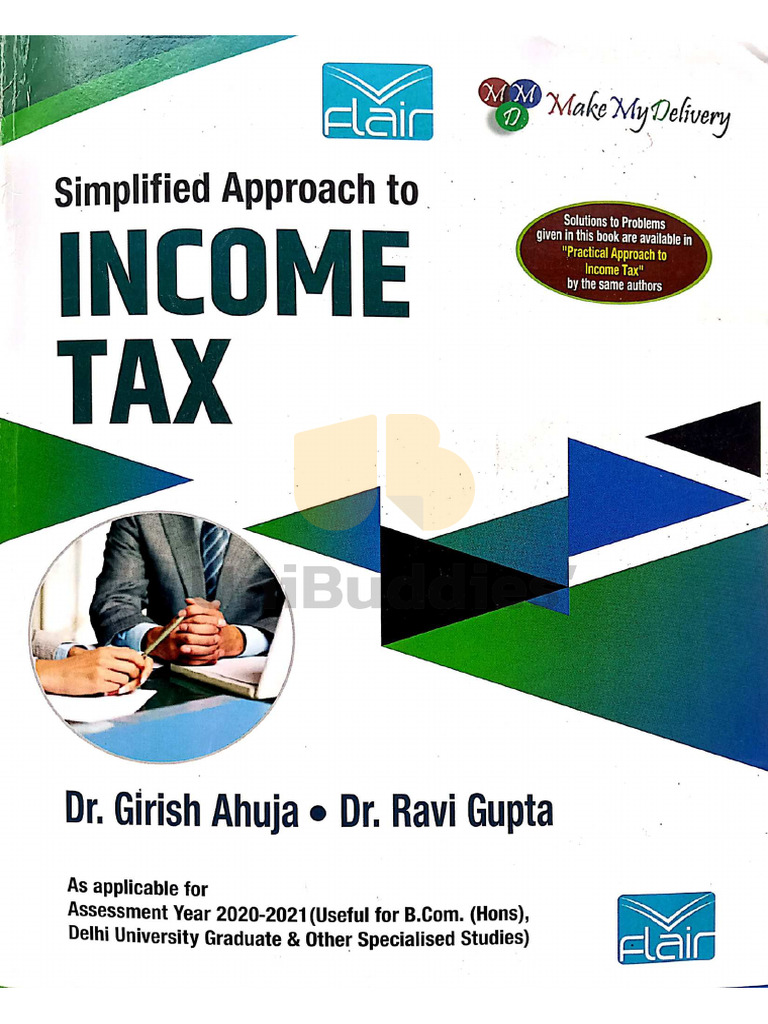 Income Tax by Dr. Girish Ahuja | PDF