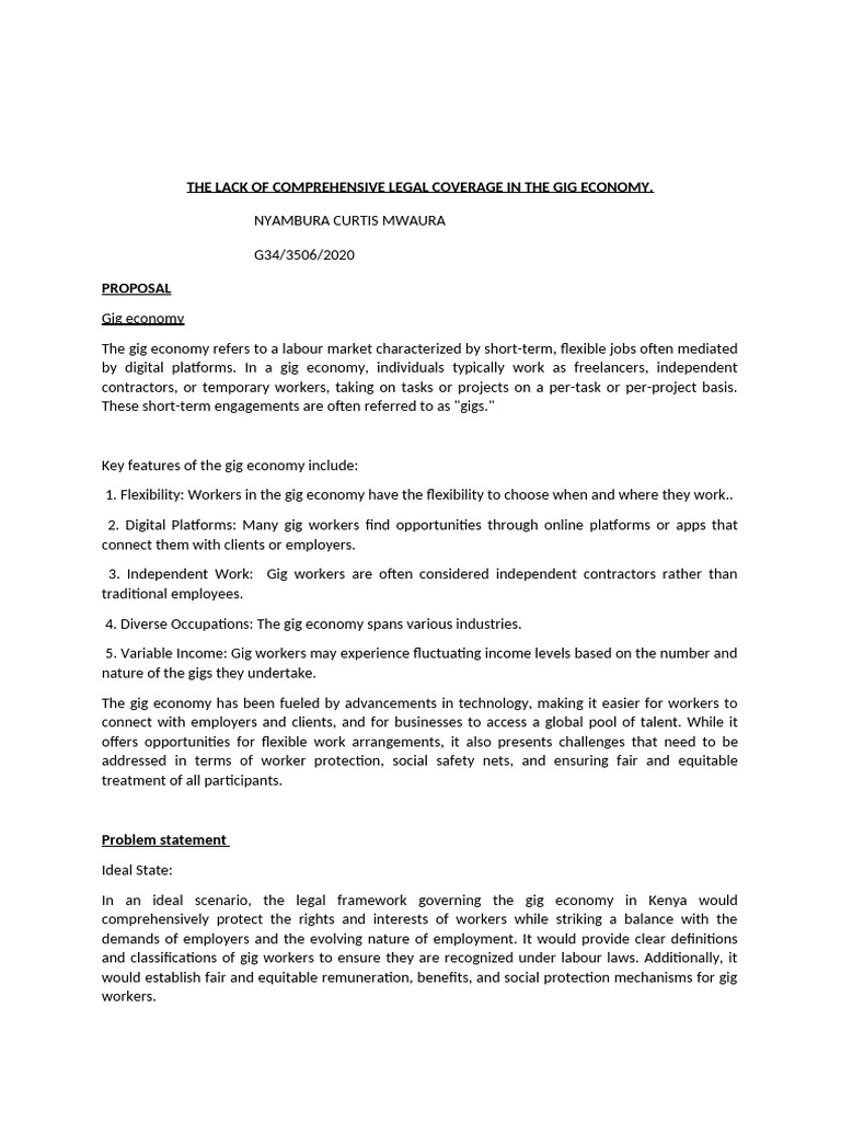 research paper final draft | PDF | Employment | Freelancer