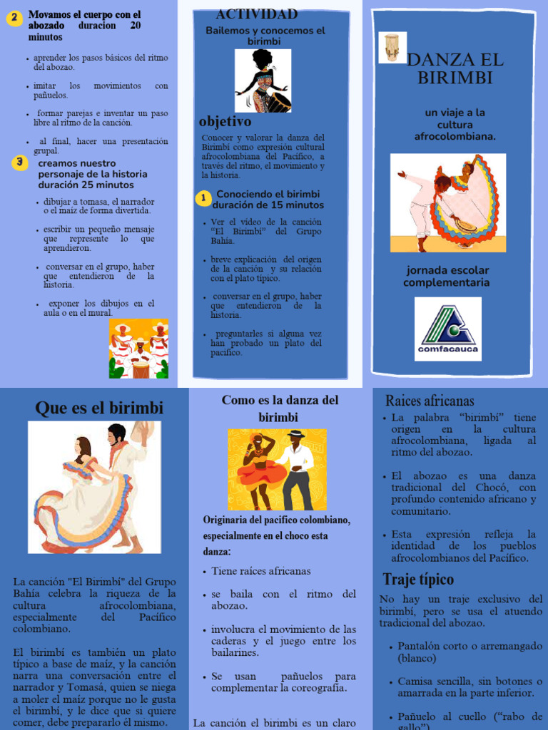 El Birimbi Ayda Lenis Caicedo | PDF | Bailes | Las artes escénicas