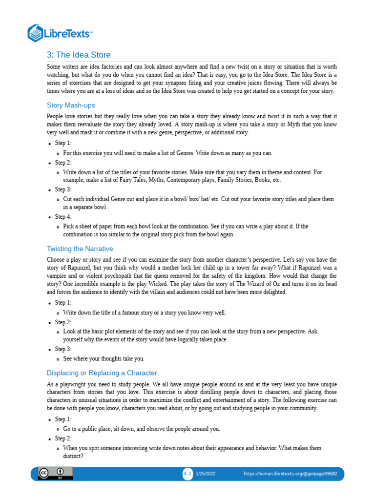 Activity 06 The Idea Store | PDF