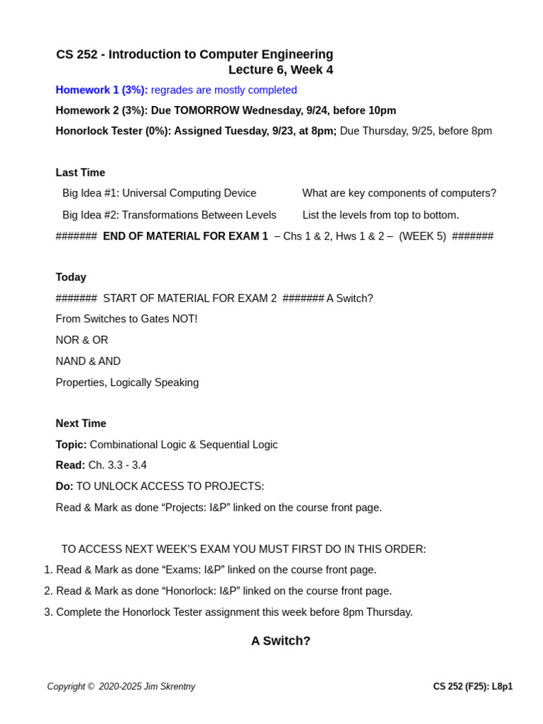outlineL06w04 | PDF | Logic Gate | Cmos