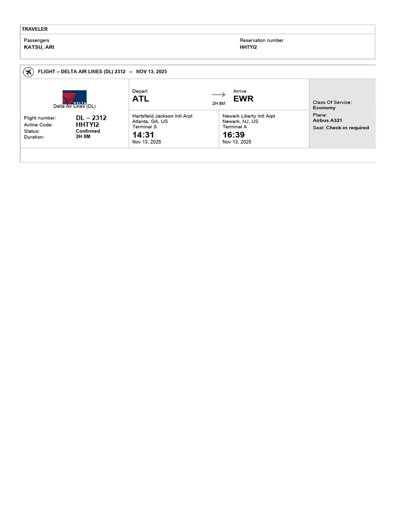 Flight Booking For Ari Katsu | PDF