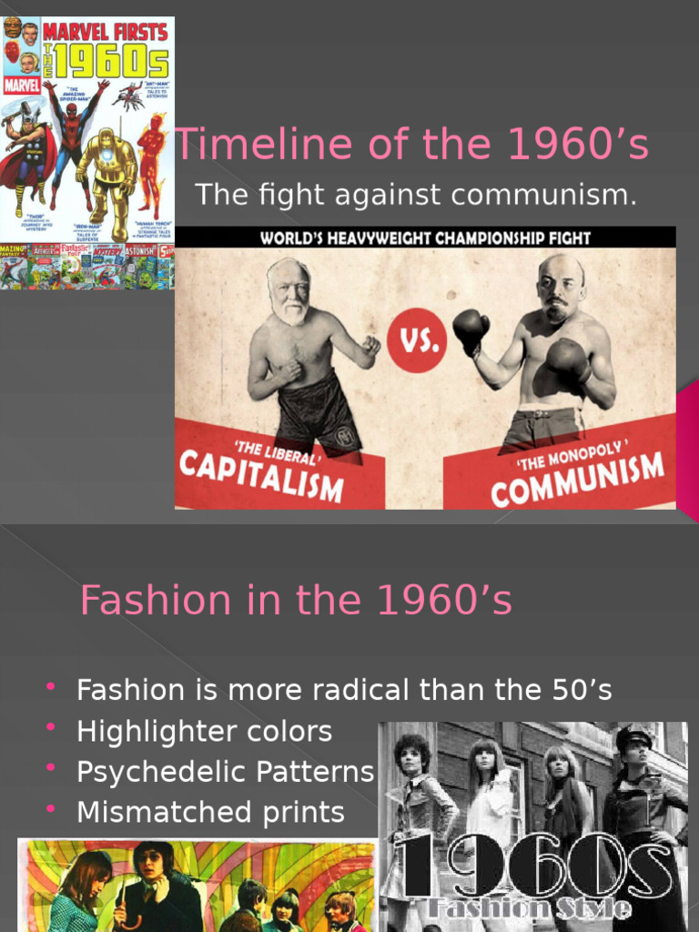Key Events and Fashion of the 1960s | PDF | John F. Kennedy