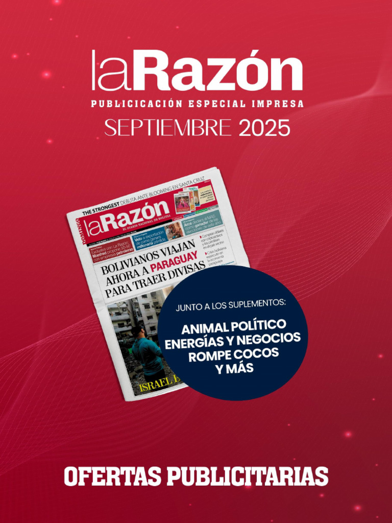 Ofertas Publicitarias - La Razon Impreso Domingo 14 Septiembre (3) (1 ...